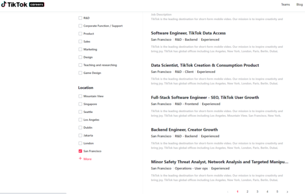 TikTok进军硅谷！选址南湾雅虎办公楼！ - Data Application Lab