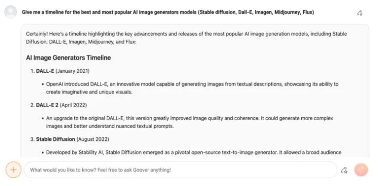 Goover——挑战Perplexity AI的新搜索引擎 - Data Application Lab